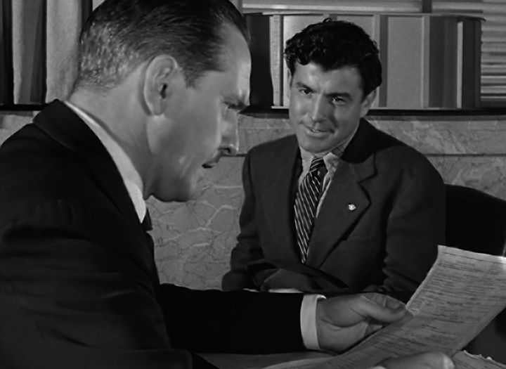 Fredric March and Dean White