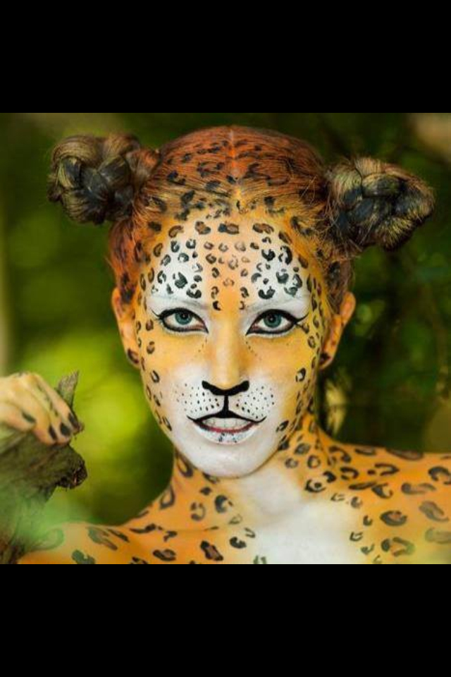 leopard face