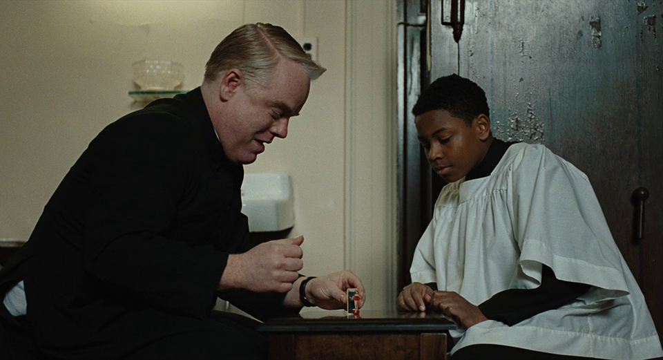 Philip Seymour Hoffman and Joseph Foster