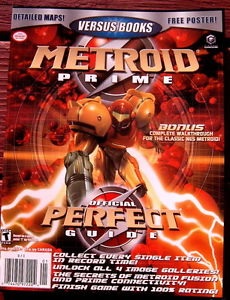 Picture of Metroid Prime Versus Books Official Perfect Guide