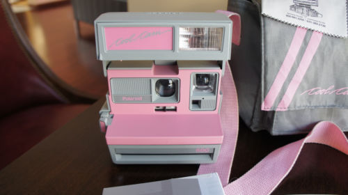 Picture of Polaroid Cool Cam 600 Instant Camera Pink and Gray