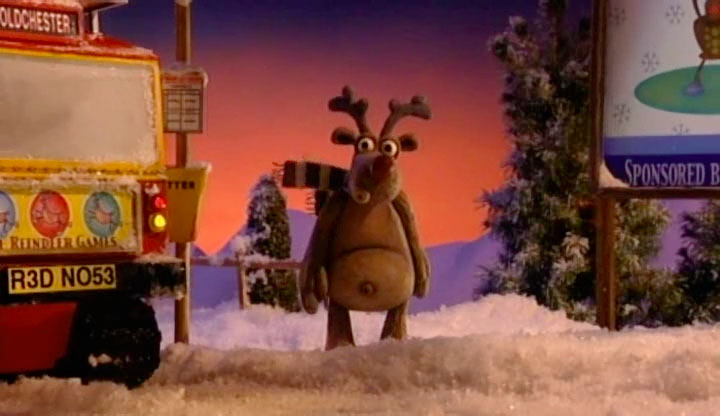 Picture of Robbie the Reindeer in Hooves of Fire