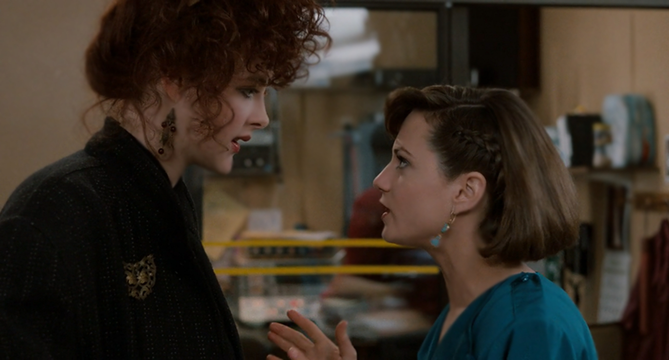 Joan Cusack and Holly Hunter