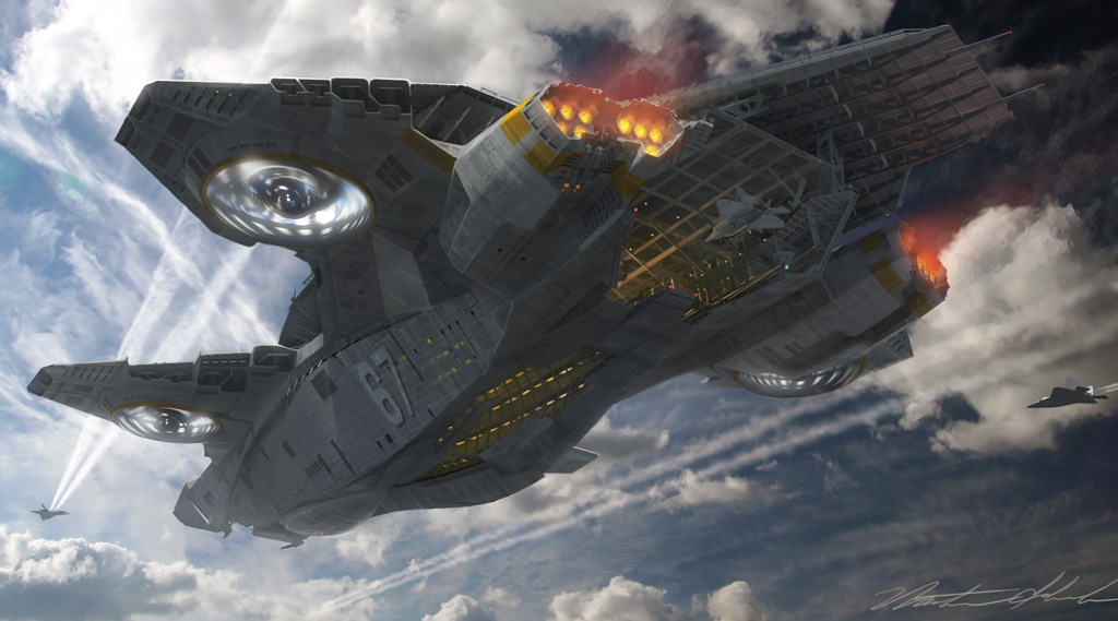 Picture of S.H.I.E.L.D. Helicarrier