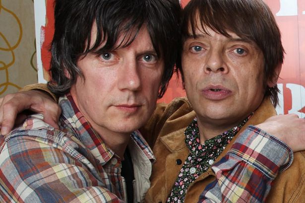John Squire and Mani of The Stone Roses