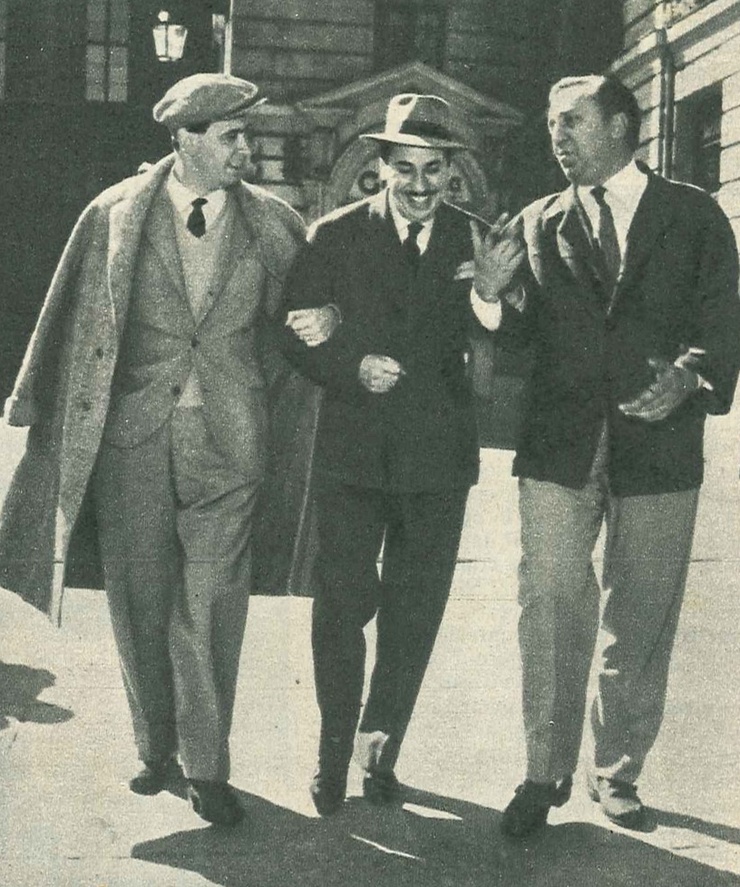 Pietro Garinei, Gorni Kramer, Sandro Giovannini