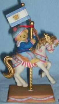 Picture of Cherished Teddies: Bill (Carousel Figure) - "Friends like ...