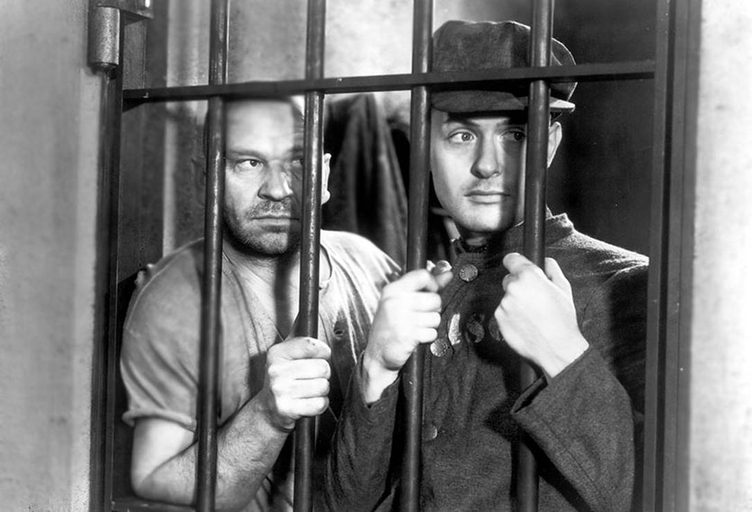 Wallace Beery and Robert Montgomery