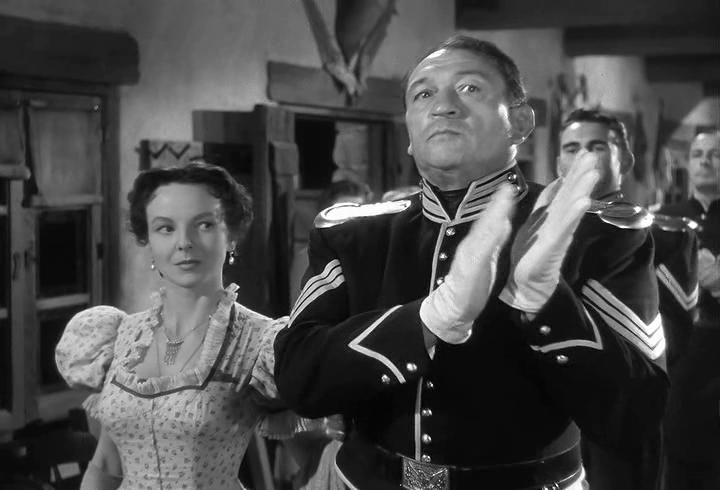 Anna Lee and Victor McLaglen