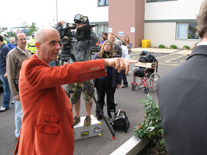 On the set of Jean Charles