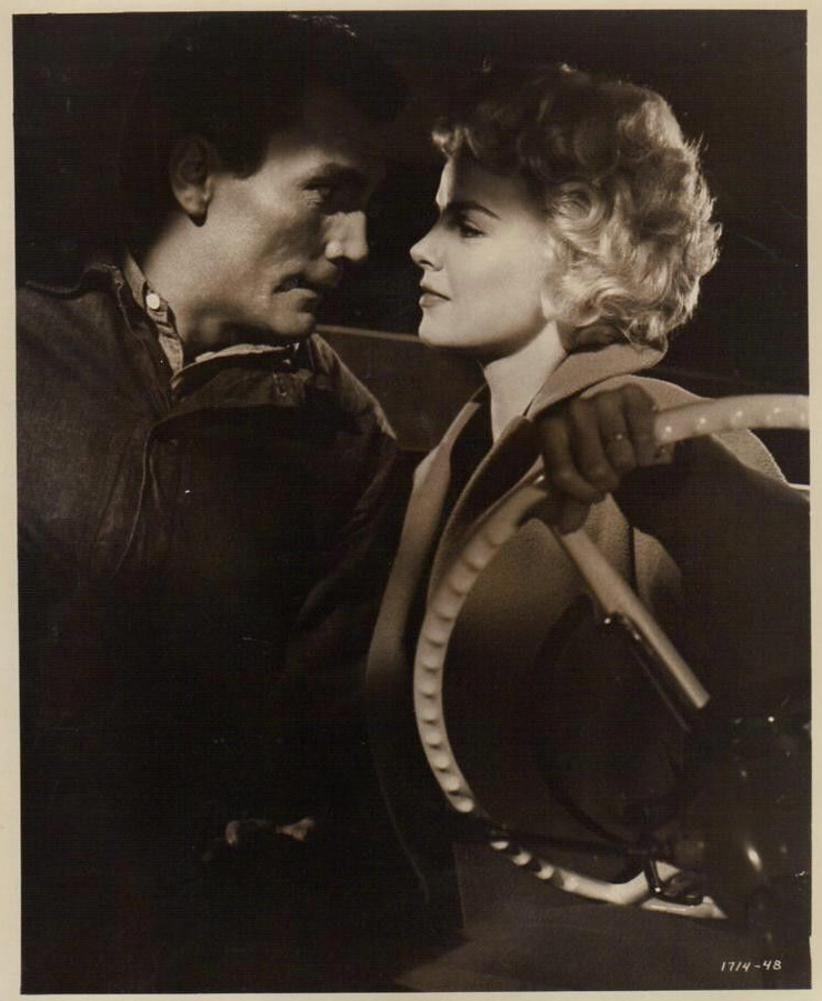 Jack Palance, Barbara Lang