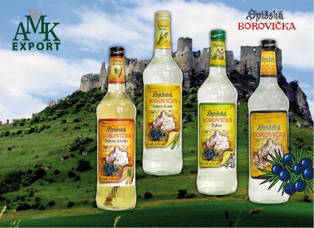 Spišská borovička(Juniper brandy)