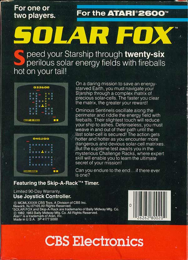 Picture of Solar Fox