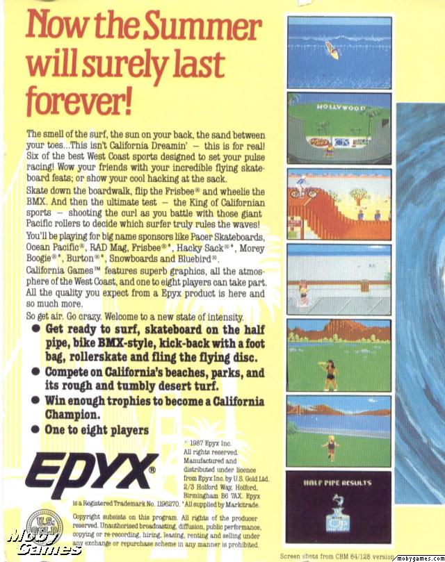 California Games picture