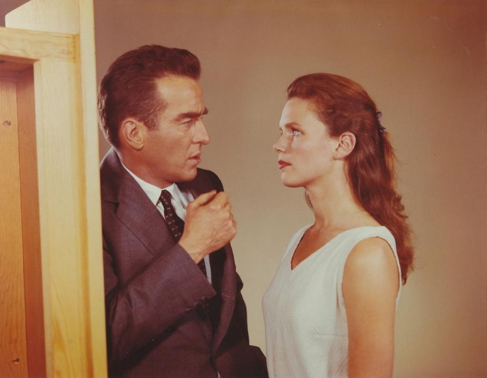 With Montgomery Clift