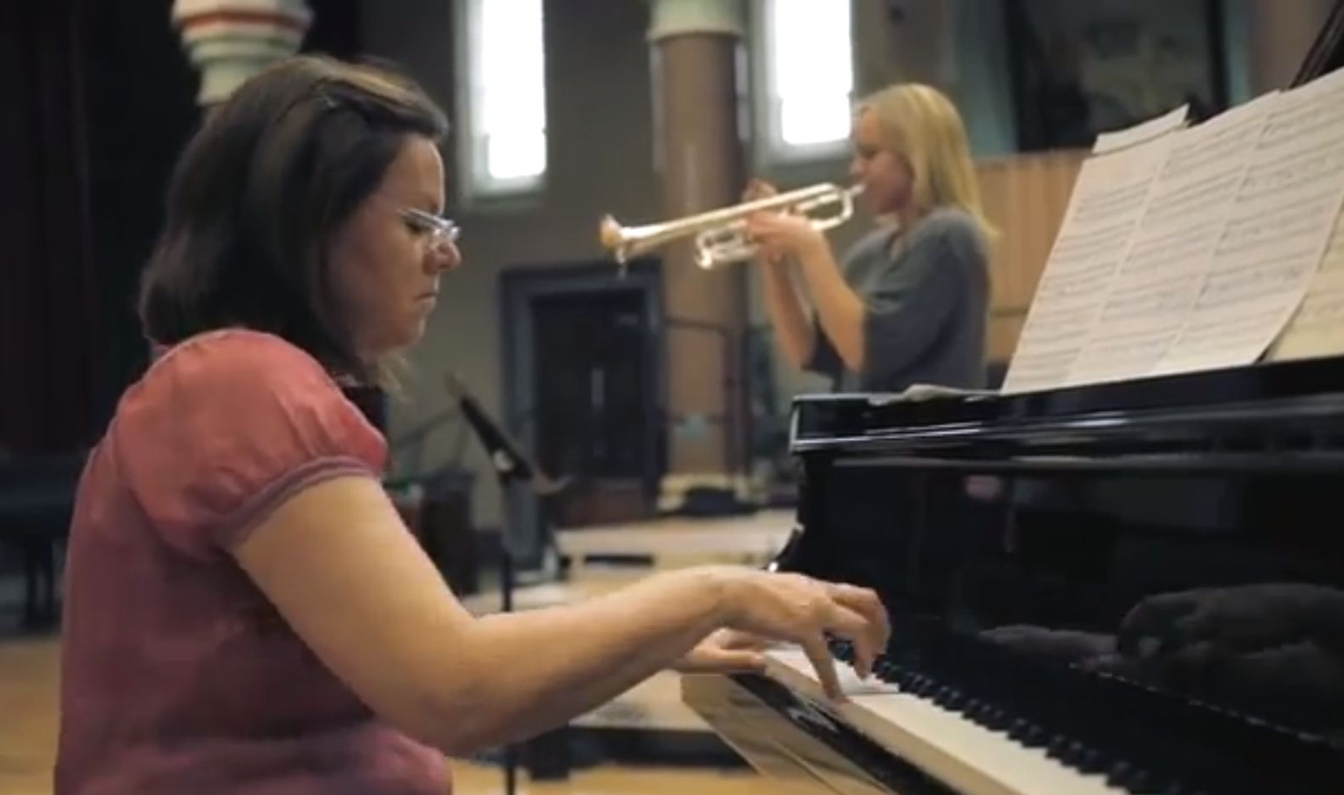 Rehearsal: Tine with Katryn