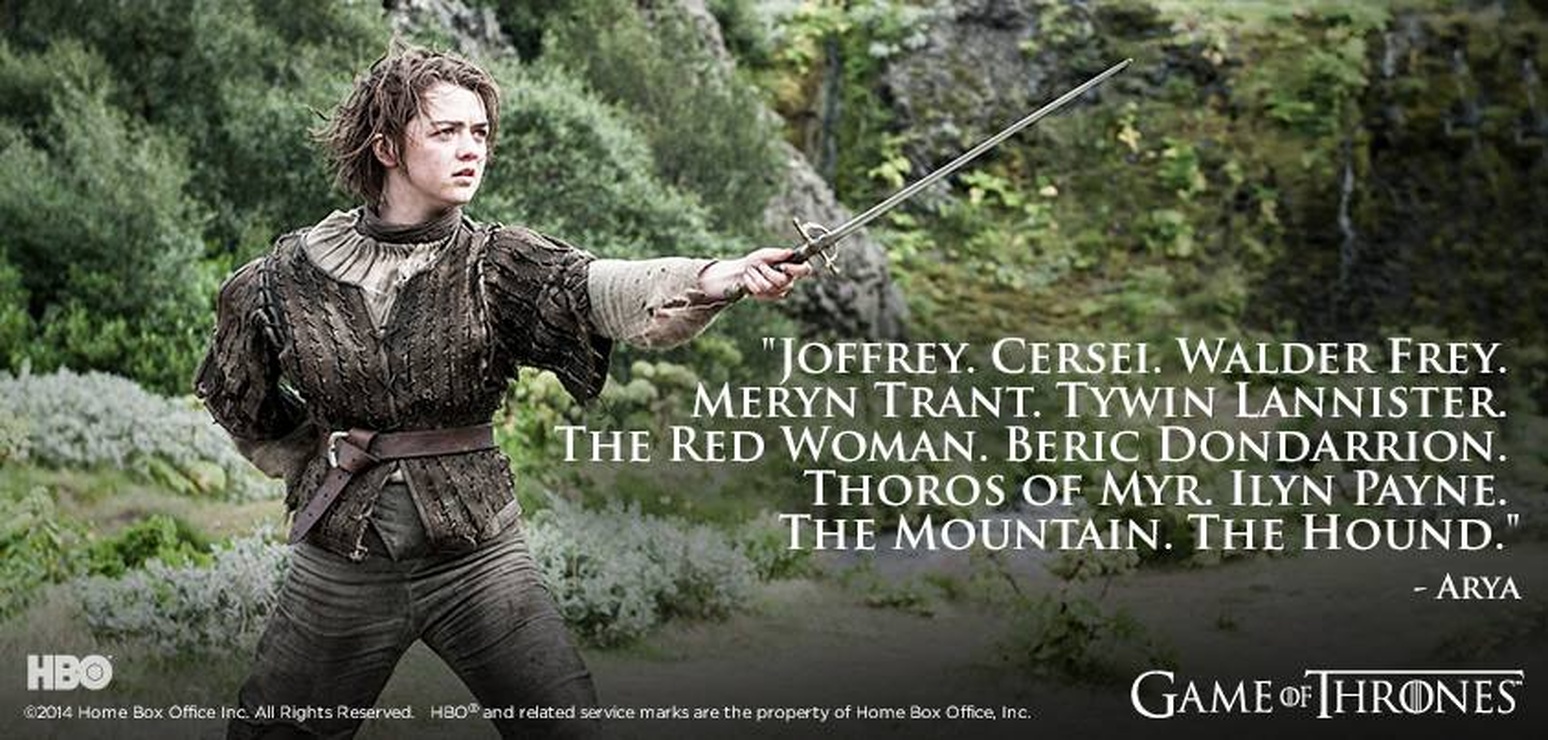 Picture of Arya Stark