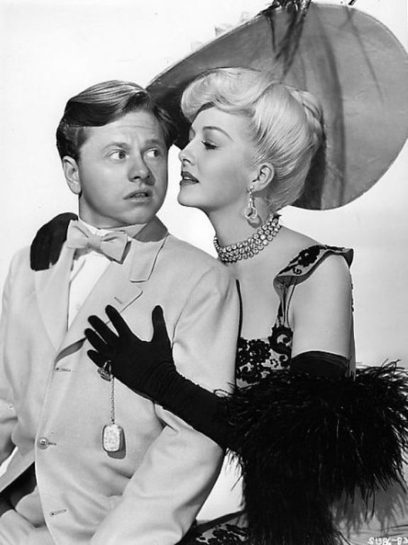 Mickey Rooney, Marilyn Maxwell