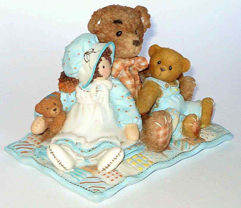 Image of Cherished Teddies: Elmer And Friends - "Friends Are The Thread ...