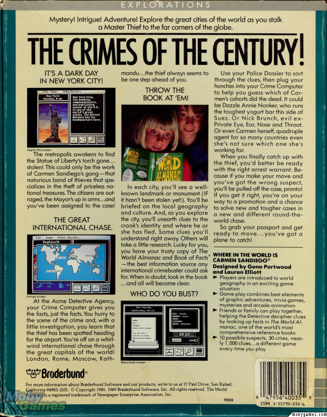 Picture of Where in the World is Carmen Sandiego?