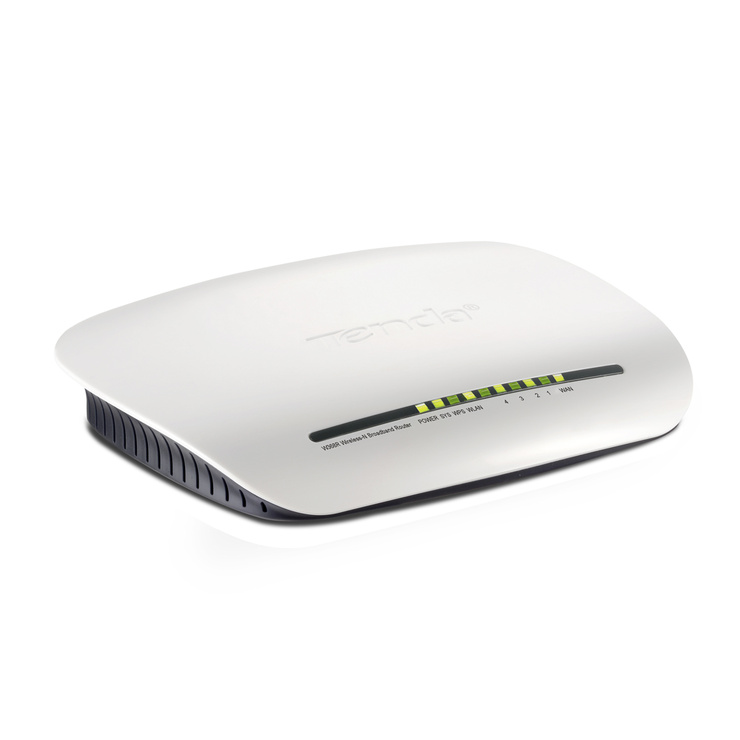 Image Of Tenda 2 4 Ghz Band 300 Mbps Rate 1 10 100Mbps Auto Negotiation