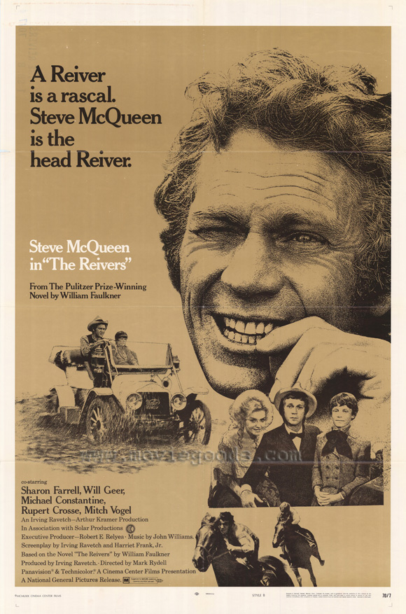 Film Poster for "The Reivers"