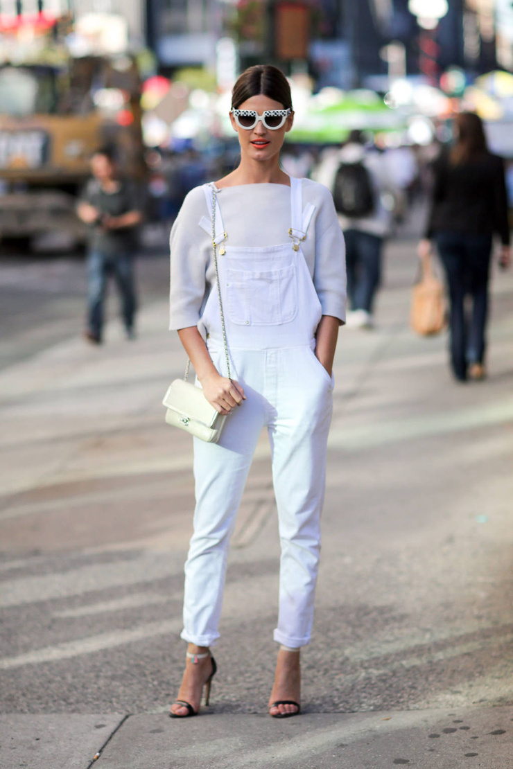 Picture of How to Wear White Denim