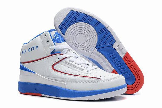 Picture of Mens Jordan 2 Rip City Richard Hamilton PE White/Blue -Nike ...