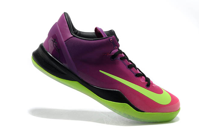 Picture of Mens Nike Zoom Kobe Bryant 8 System Mambacurial Red Plum ...