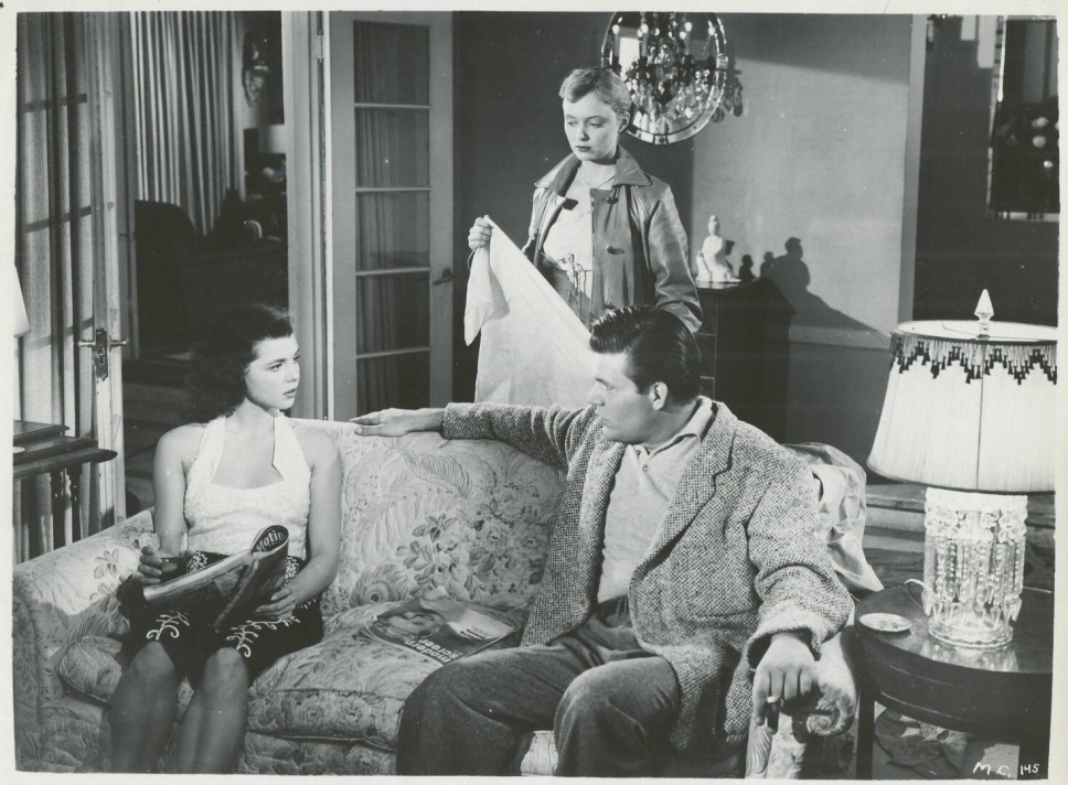 Colleen Miller, Christine White, Neville Brand
