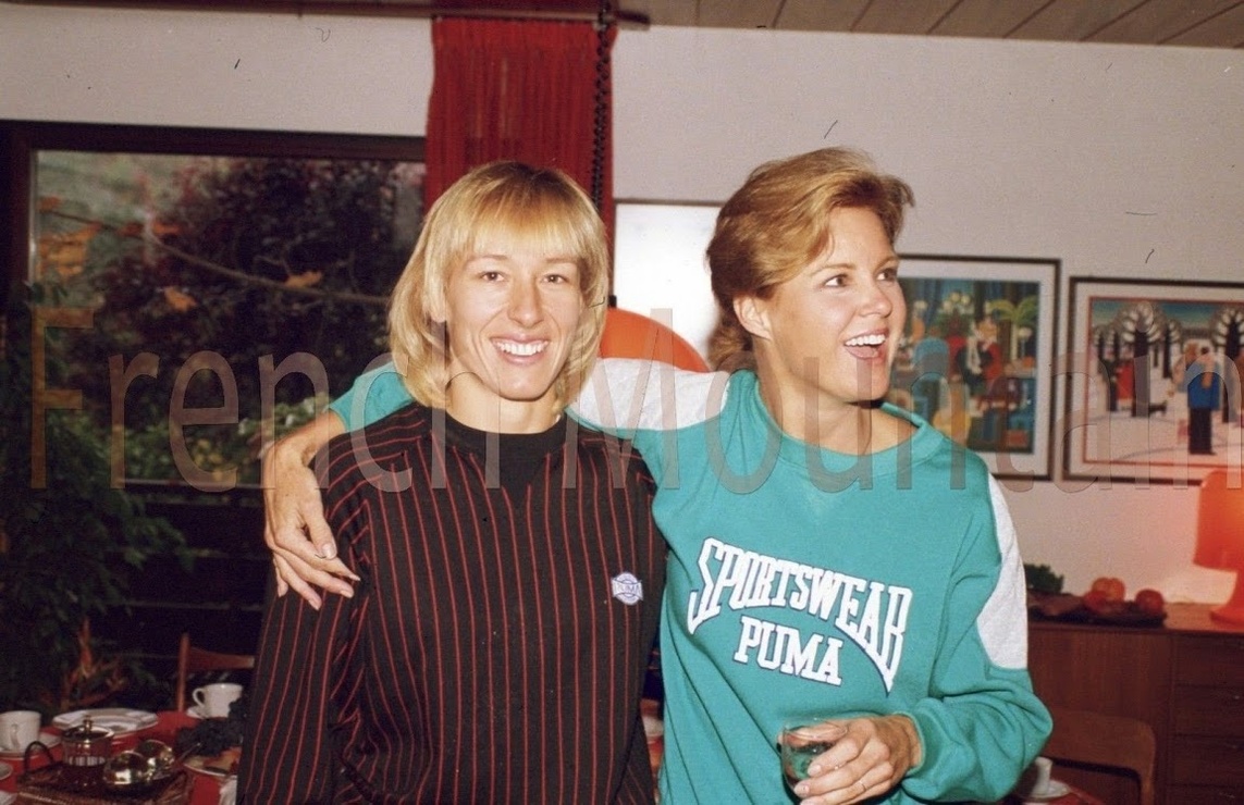 Martina Navratilova & Judy Nelson