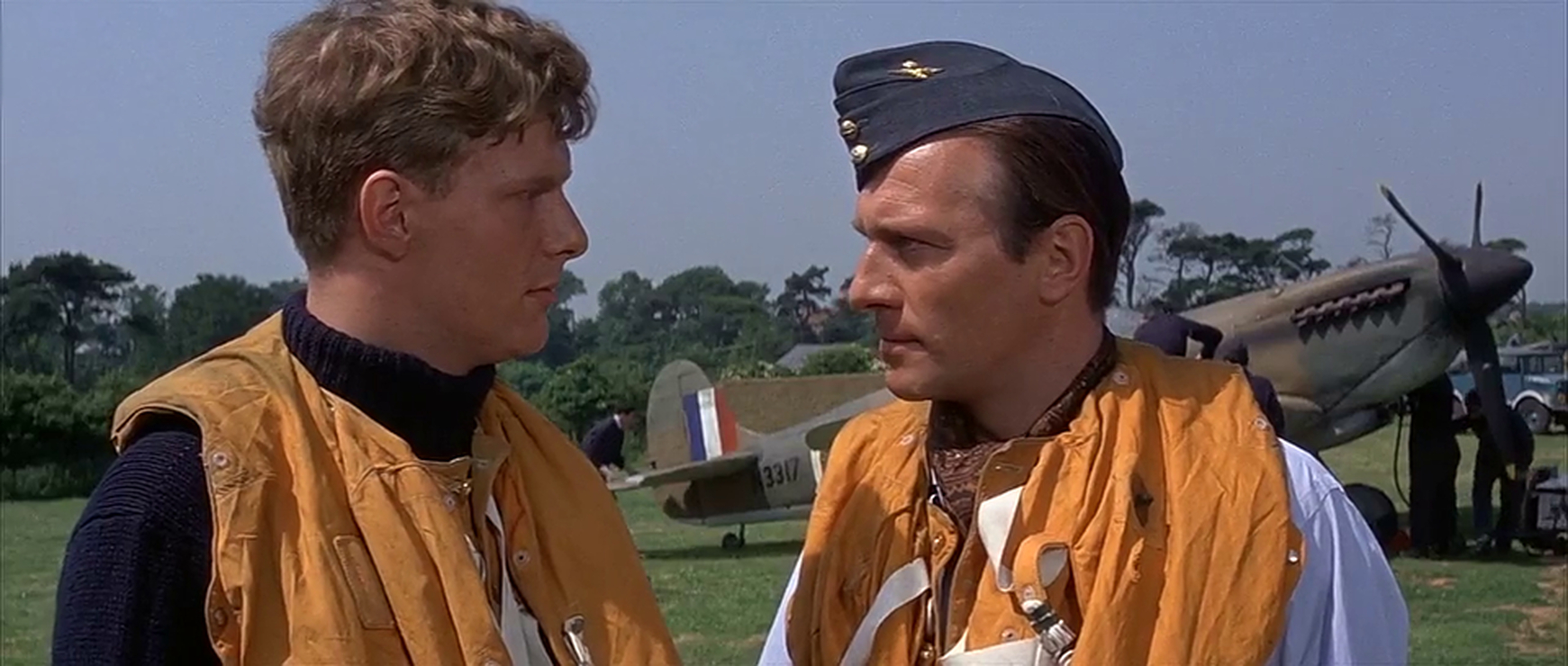 Myles Hoyle and Christopher Plummer