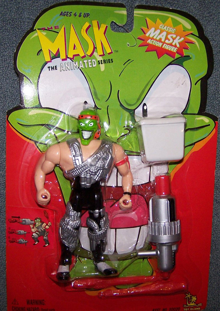 Picture of The Mask Animated Series Sgt. Mask Action Figure with Cannon ...