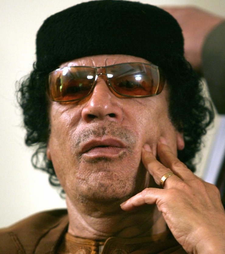 Image of Muammar Gadaffi
