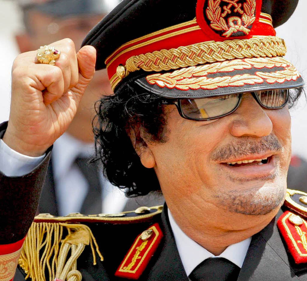 Image of Muammar Gadaffi