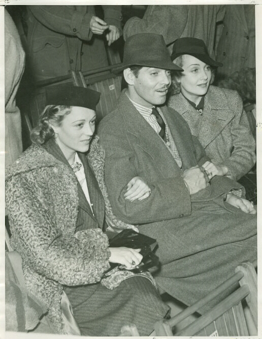 Sally Eilers, Clark Gable, Carole Lombard