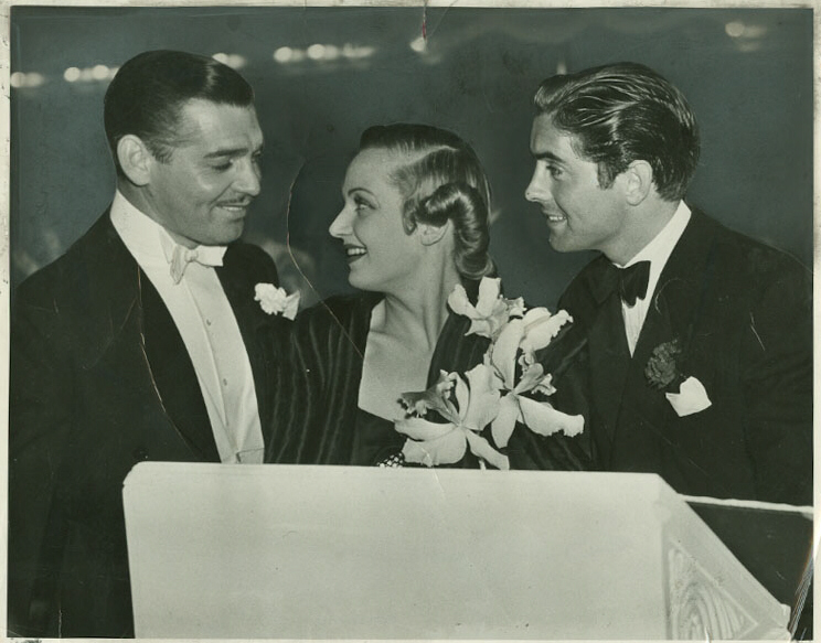 Clark Gable, Carole Lombard, Tyrone Power