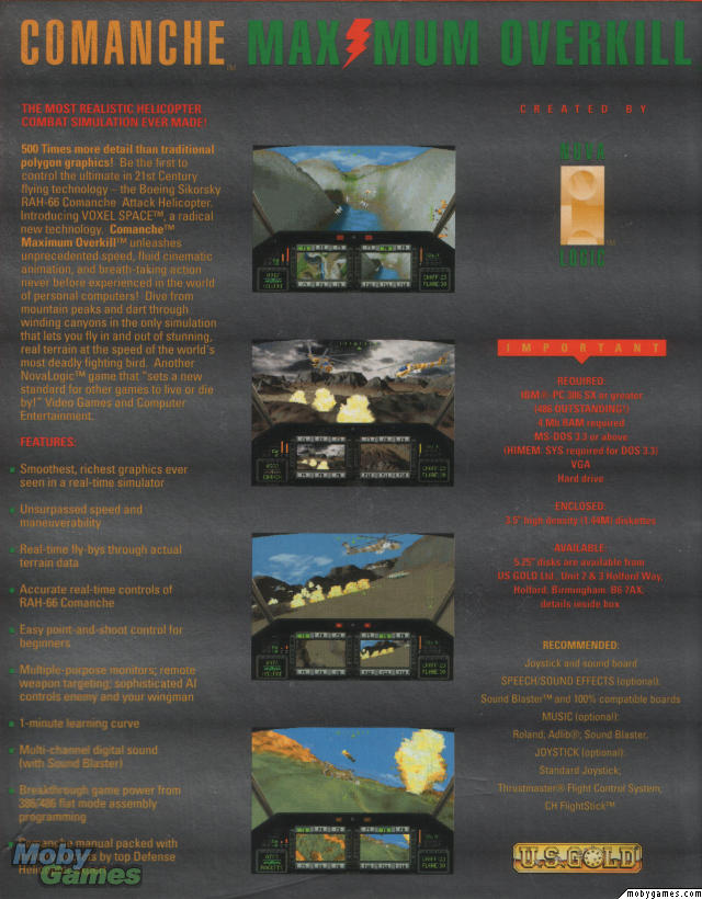 Picture of Comanche: Maximum Overkill