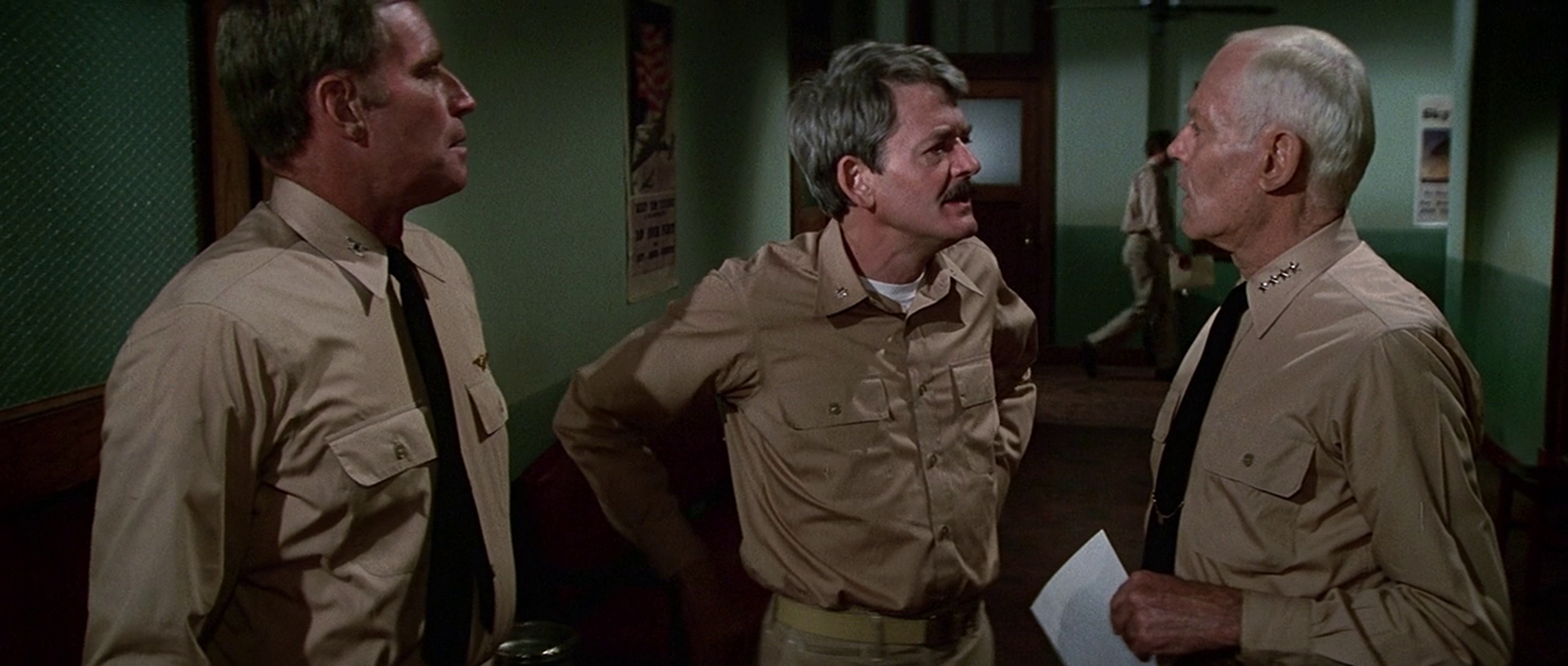 Charlton Heston, Hal Holbrook and Henry Fonda