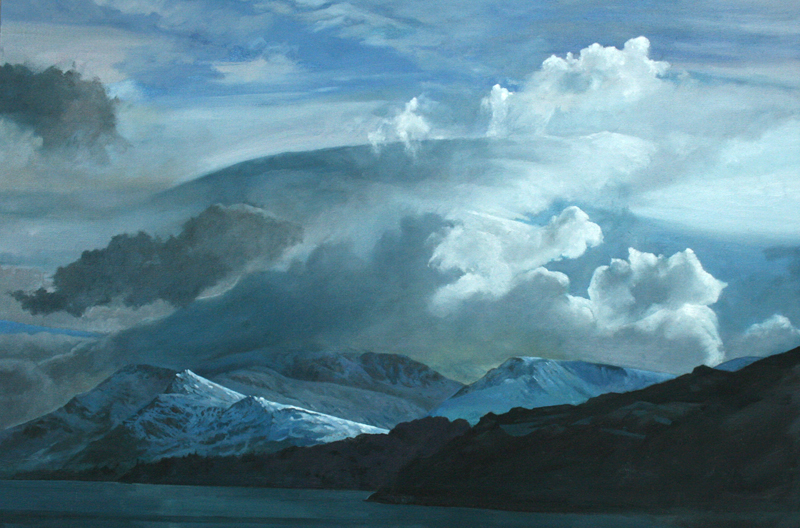 Rob Piercy: Storm Brewing over Snowdon