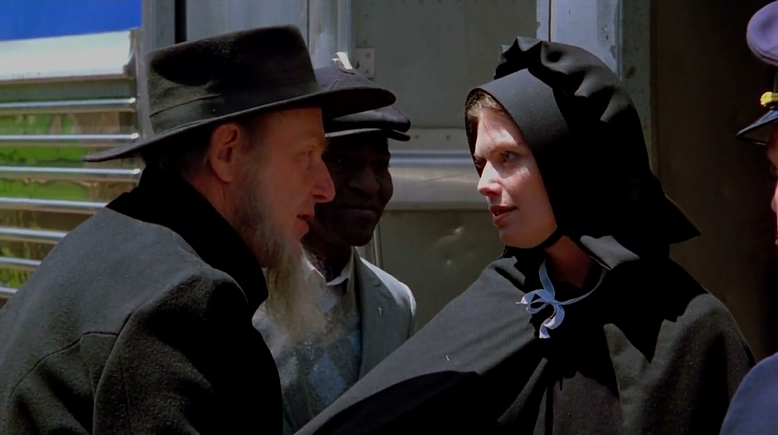 Jan Rubes and Kelly McGillis