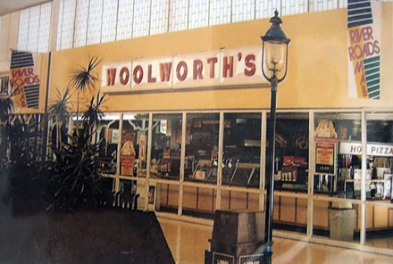 Woolworth's store at River Roads Mall