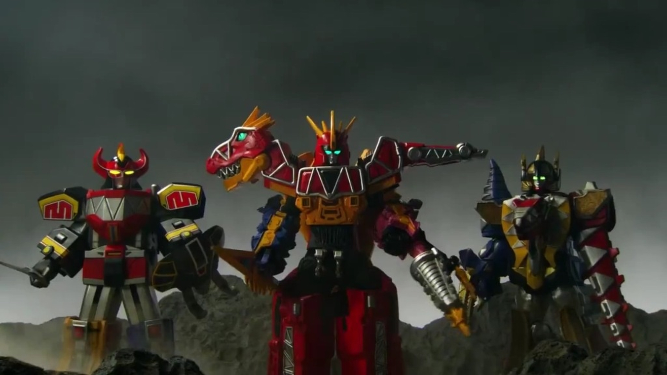Picture of Zyuden Sentai Kyouryuuger vs. Go-Busters: Dinosaur Great ...