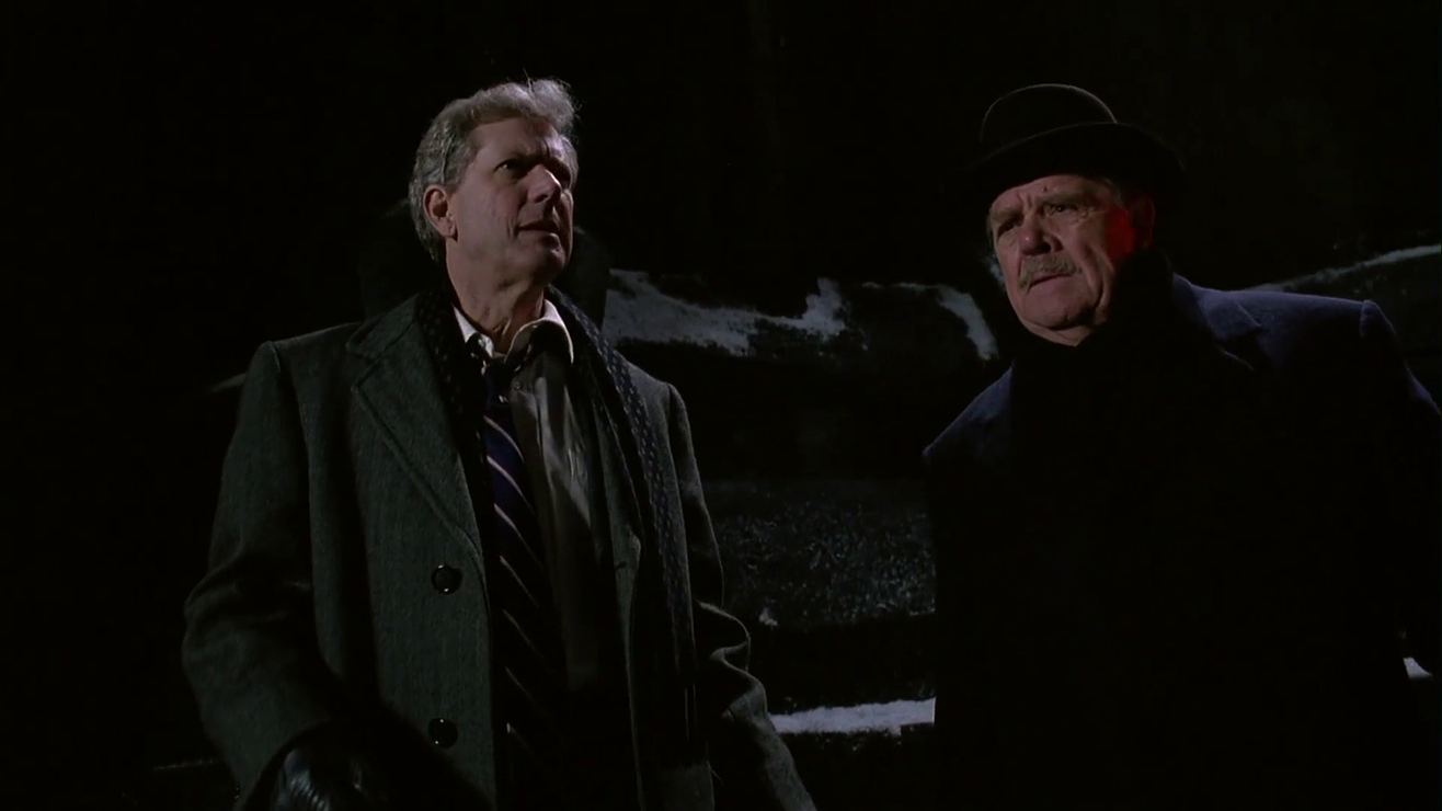 Michael Murphy and Pat Hingle