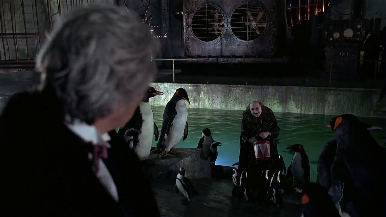 Danny DeVito and Penguins