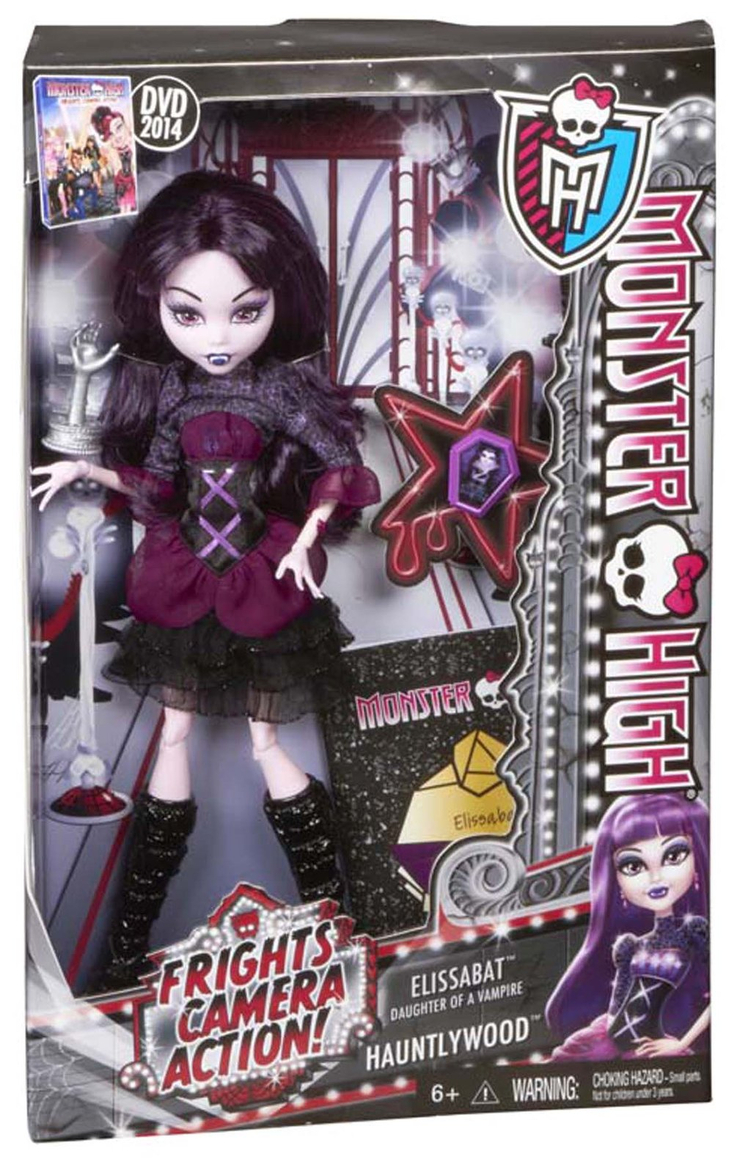 Picture of Monster High Frights, Camera, Action! Elissabat Doll