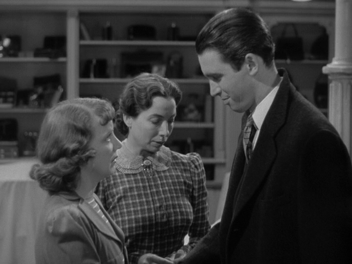 Inez Courtney, Sara Haden and James Stewart