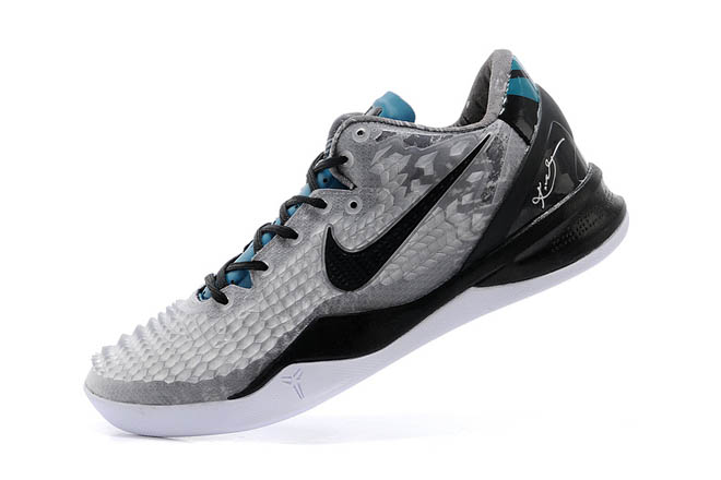 Zoom Kobe 8 System SS Christmas Black Grey Blue and Black Training ...