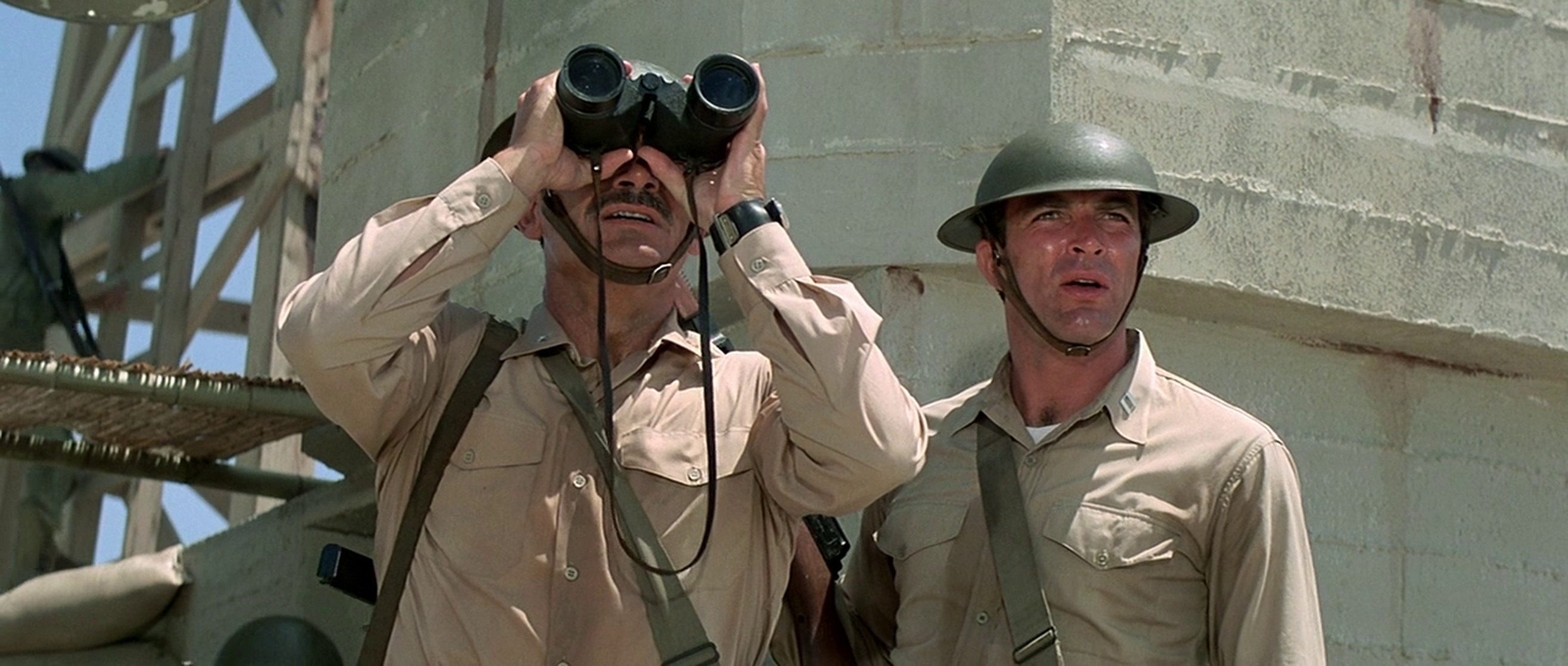 Larry Pennell and Tom Selleck