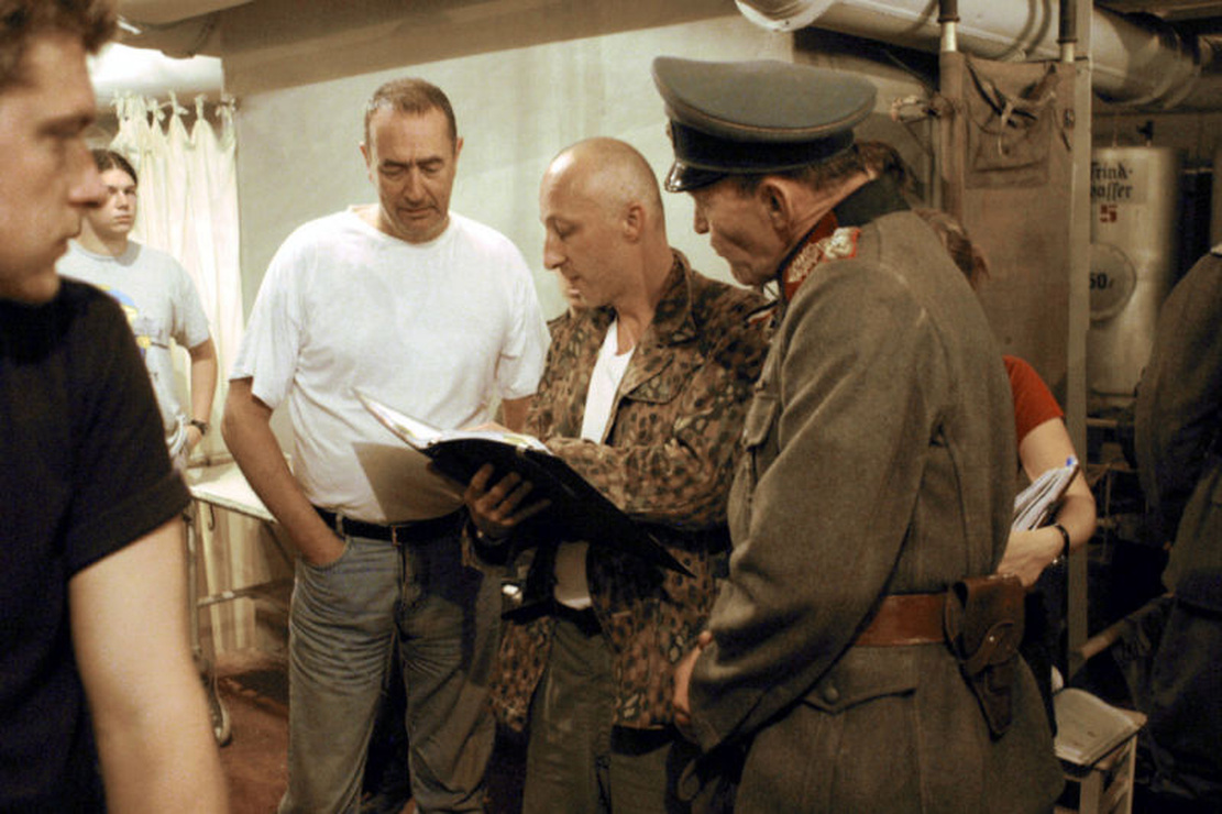 On-set Photo of "Downfall" (2004)